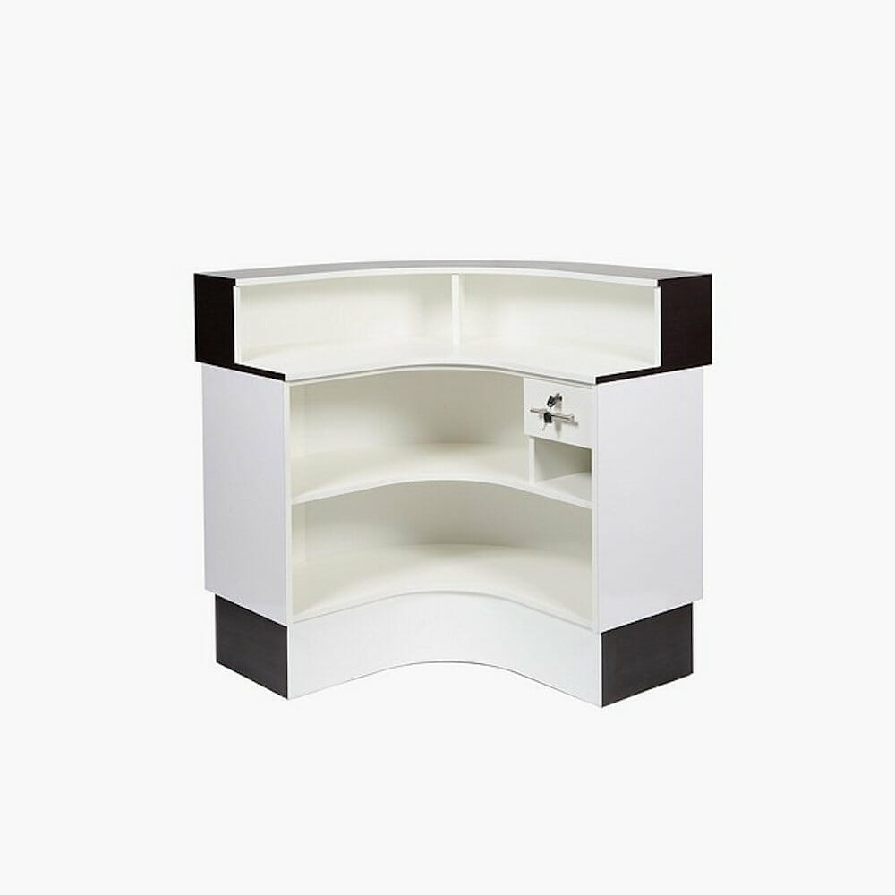 Crewe Orlando Bermuda Reception Desk | Direct Salon Furniture
